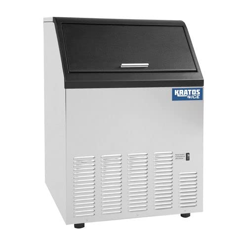 Kratos 69K-905 Half Dice Undercounter Ice Machine, 120 lb. Daily Production, 35 lb. Bin Capacity