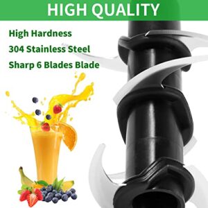 Replacement Ninja Blender Blade, Ninja Blender Replacement Parts Fit for Ninja 72 oz Pitcher, Ninja Replacement Blades Compatible with Ninja Kitchen System 1100W Pitcher BL660C BL740 BL642 BL500C