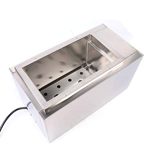 MARTEXBUY Noodle Cooking Machine, 2 Holes Electric Pasta Cooker Commercial Noodle Cooker, 2KW Pasta Cooking Tool, Stainless Steel Noodle Dumpling Maker with Noodle Filter