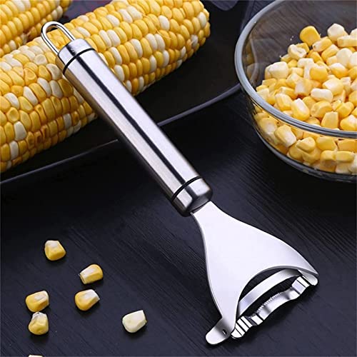 2PCS Corn Planer Cutter Thresher Peeler, Corn Thresher Cob Stripper Tool,Stainless Steel Corn Thresher