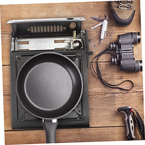 CLISPEED Butane Stove Gas Stove Portable Camping Stove Outdoor Stove Outdoor Gas Stove Butane Burner Outdoor Wok Stove Hiking Stove Compact Stove Reusable Barbecue Stove Portable Wok Stove