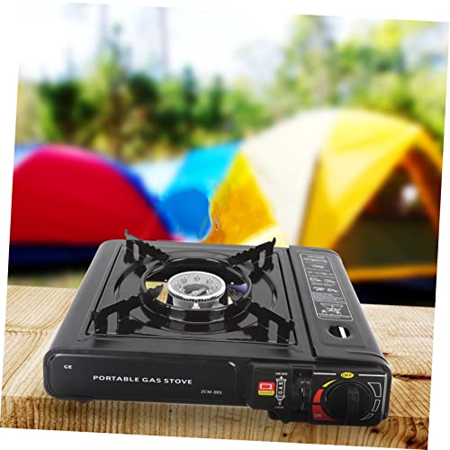 CLISPEED Butane Stove Gas Stove Portable Camping Stove Outdoor Stove Outdoor Gas Stove Butane Burner Outdoor Wok Stove Hiking Stove Compact Stove Reusable Barbecue Stove Portable Wok Stove