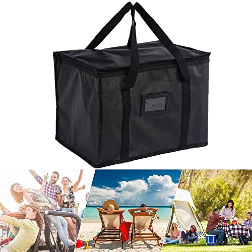 Andy's Orchids 28L Cooler Bags, Warm Cold Bag, Thermal Insulation Package Portable Food Cold Drink Ice Pack Picnic Lunch Bag, Food Delivery Insulated Bags Pizza Takeaway Thermal Warm Cold Bag