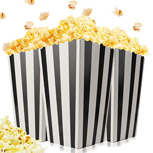 40 Pcs Popcorn Boxes, Cardboard Popcorn Containers, Popcorn Boxes for Party