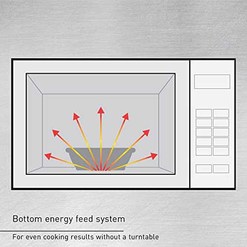 KoolMore - CDC-4C-BK 27" Commercial Countertop Refrigerator Display Case Merchandiser & Panasonic Countertop Commercial Microwave Oven with 10 Programmable Memory and Touch Screen Control