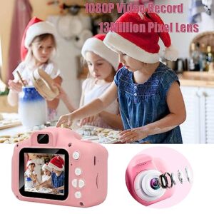 Kids Camera,Toddler Camera for Kids 3-8 Years Old, Toy Gifts for Boys and Girls,Portable Birthday Gifts for 3 4 5 6 7 8 Year Old, Rechargeable 1080P Digital Video Cameras with 32GB SD Card