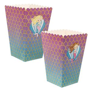 wooneky poppin popcorn 24pcs popcorn boxes popcorn box boom chicka popcorn ornament container snack container popcorn treat box cone popcorn bags party paper popcorn box snack box