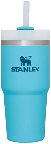 Stanley Quencher H2.0 FlowState Stainless Steel Vacuum Insulated Tumbler with Lid and Straw for Water, Iced Tea or Coffee, Smoothie and More, Pool, 14 oz