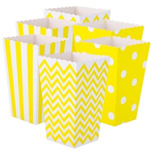 48pcs popcorn boxes popcorn box mini treat boxes charcuterie containers snack container disposable popcorn box empty popcorn box movie night party favor popcorn serving boxes