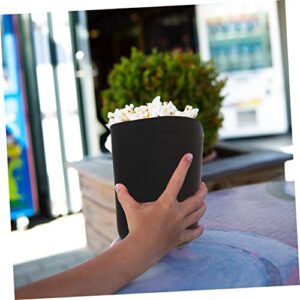 BESTonZON 8 Pcs Popcorn Popcorn Bucket Mini Treat Boxes Cake Containers Mini Cake Containers Snack Bowl Folding Popcorn Boxes French Fries Holder French Fries Boxes Cookie Cake Candy Box