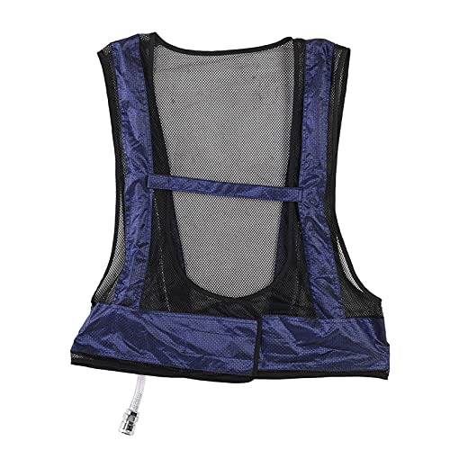 Qiilu Air Conditioner Waistcoat Cooling Vest Cotton Ox Blue Welding Steel Air Cfor OMPressed Cooling Vest Eddy Tube Air Conditioner Waistcoat