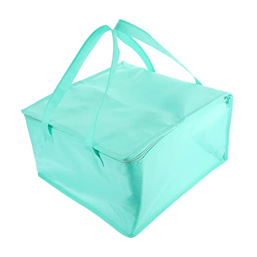 UPKOCH Insulation Bag Cooler Bag Handbag Storage Organizer Insulated Bags for Food Tote Bag Backpack Pizza Food Delivery Tote Delivery Handle Container Window Cooler Bag Fabric