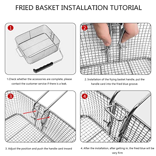 Commercial Deep Fryer,Large Capacity Commercial Countertop Gas Fryer,Two Tank Outdoor Countertop Fryers for Restaurant Home Fries Chip,Double Cylinder