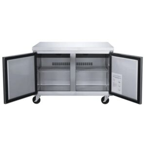 CUC50F 2-Door Undercounter Commercial Freezer