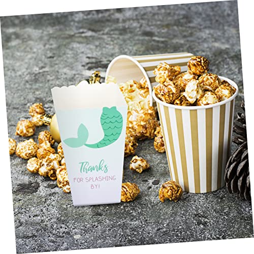 NOLITOY 24pcs Popcorn Box Popcorn Box Food Containers Disposable Mini Containers Mini Popcorn Boxes Individual Popcorn Servings Disposable Popcorn Cups Party Popcorn Containers Packing Box