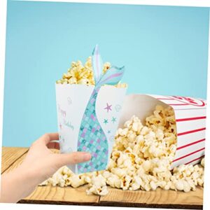 NOLITOY 24pcs Popcorn Box Popcorn Box Food Containers Disposable Mini Containers Mini Popcorn Boxes Individual Popcorn Servings Disposable Popcorn Cups Party Popcorn Containers Packing Box