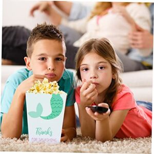 NOLITOY 24pcs Popcorn Box Popcorn Box Food Containers Disposable Mini Containers Mini Popcorn Boxes Individual Popcorn Servings Disposable Popcorn Cups Party Popcorn Containers Packing Box