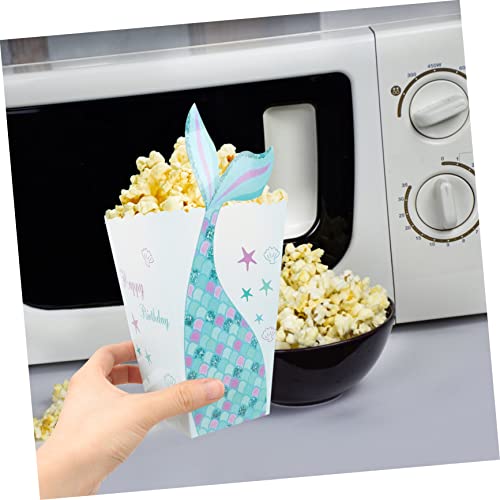 NOLITOY 24pcs Popcorn Box Popcorn Box Food Containers Disposable Mini Containers Mini Popcorn Boxes Individual Popcorn Servings Disposable Popcorn Cups Party Popcorn Containers Packing Box