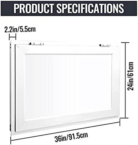 Concession Stand Serving Window Door - Concession Awning Door for Food Trucks *Glass Not Included,36''W X 24''H