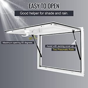 Concession Stand Serving Window Door - Concession Awning Door for Food Trucks *Glass Not Included,36''W X 24''H