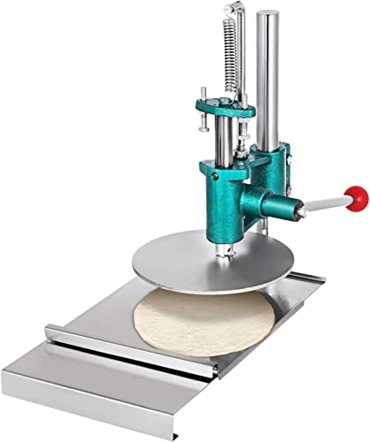 HACSYP Pizza Dough Press Machine, Household Pizza Pastry Press Maker, Stainless Steel Dough Roller Dough Sheeter Pasta, Sheeting Bread Molder Pie Crust