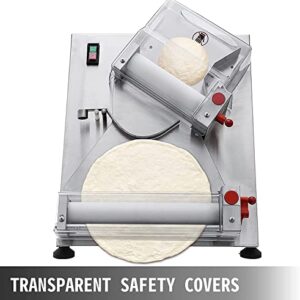 Pizza dough press, Electric Commercial Pizza Roller Sheeter, Automatic Dough Press Machine, Pasta Maker Making 5s/ Dough