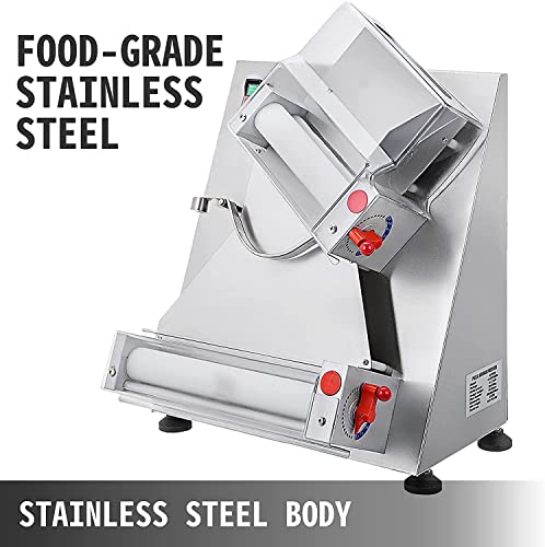 Pizza dough press, Electric Commercial Pizza Roller Sheeter, Automatic Dough Press Machine, Pasta Maker Making 5s/ Dough