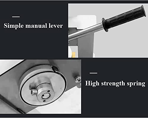 HACSYP Pizza Dough Press, Manual Stainless Steel Pizza Forming Machine, Pastry Press Machine, Dough Press for Commercial or Family