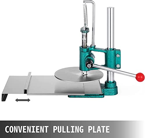 HACSYP Dough Sheeter, Dough Pastry Manual Press Machine with Cast Iron Base, Stainless-Steel Household Pizza Pastry Press, for Commercial (Size : 16cm)