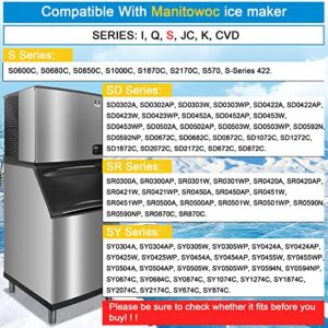 000009123 IH9123 33129026 Water Inlet Valve for Manitowoc ice Machines, 120V 60Hz 5W fits for I, IB, S, SD, JC, QR, SD and K Series ice Machines Parts