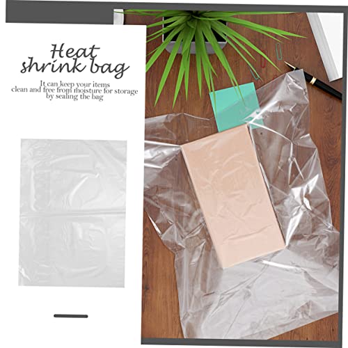 ULTECHNOVO 200pcs Shrink Bag Food Sealer Bags Vacuum Packing Bags Vacuum Sealer Bags for Food Shrink Plastic Goods Wrap Bag Heat Shrink Wrap Clear Shrink Film PVC Heat Shrink Wrap Cellophane