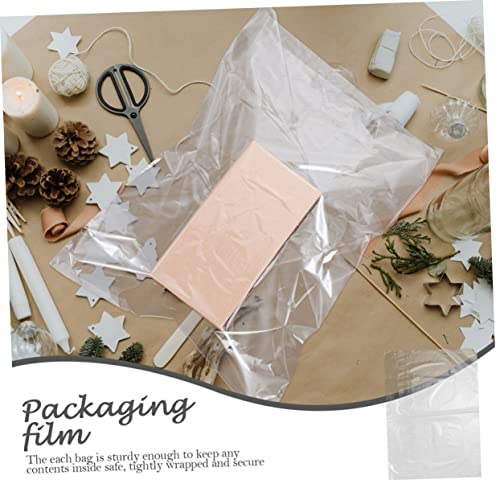 ULTECHNOVO 200pcs Shrink Bag Food Sealer Bags Vacuum Packing Bags Vacuum Sealer Bags for Food Shrink Plastic Goods Wrap Bag Heat Shrink Wrap Clear Shrink Film PVC Heat Shrink Wrap Cellophane