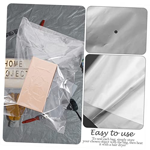 ULTECHNOVO 200pcs Shrink Bag Food Sealer Bags Vacuum Packing Bags Vacuum Sealer Bags for Food Shrink Plastic Goods Wrap Bag Heat Shrink Wrap Clear Shrink Film PVC Heat Shrink Wrap Cellophane