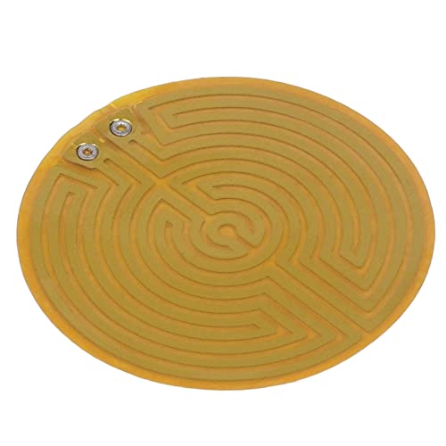 QANYEGN 10pcs Metal Material Heating Cup Pad, USB Warmer Mat, Round Warmer Plate for Cold Winter.