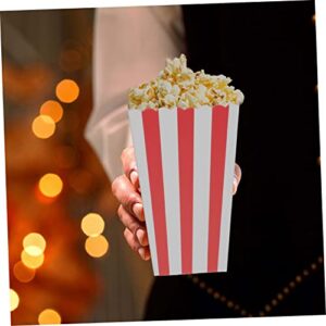 48pcs Popcorn Popcorn Box Cardboard Food Containers Mini Gift Boxes Candy Container Gofts Snack Cups Popcorn Bucket Popcorn Containers Movie Night Party Popcorn Box Snack Box