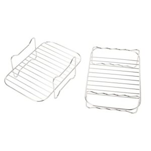 fryer rack, fryer metal rack non stick coating for kitchen