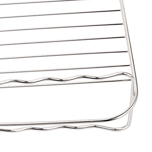 Fryer Rack, Fryer Metal Rack Non Stick Coating for Kitchen