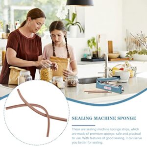 Sealer Replacement Elements 2pcs Sealer Sponge Sealing Machine Repair Parts Hand Part Sealer Sponge Strips