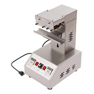 df-20 semi-auto plastic tubr sealer - pneumatic tube sealing machine for al-plastic cosmetic tube sealer cream cosmetic toothpaste paint 5-20piece/min 8-55mm pipe 110v us