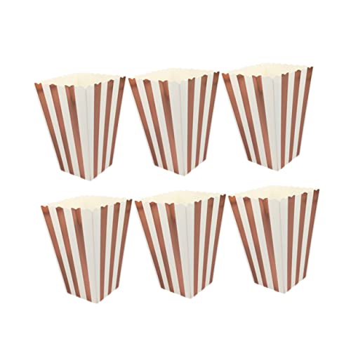 jojofuny 12pcs Popcorn Boxes Mini Treat Boxes Popcorn Container Disposable Containers Snack Box Snack Boxes Mini Popcorn Boxes Popcorn Holder Bags Party Popcorn Containers Carton Gift Box