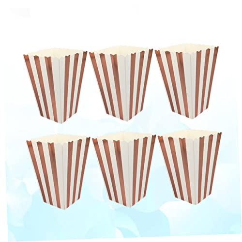 jojofuny 12pcs Popcorn Boxes Mini Treat Boxes Popcorn Container Disposable Containers Snack Box Snack Boxes Mini Popcorn Boxes Popcorn Holder Bags Party Popcorn Containers Carton Gift Box