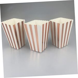 jojofuny 12pcs Popcorn Boxes Mini Treat Boxes Popcorn Container Disposable Containers Snack Box Snack Boxes Mini Popcorn Boxes Popcorn Holder Bags Party Popcorn Containers Carton Gift Box