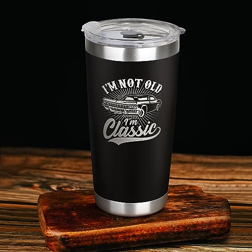 Gifts for Men - Birthday Gifts for Men - Mens Gifts for Grandpa, Him, Dad, Husband - 40th, 50th, 60th, 70th, 80th Funny Mens Birthday Gift Ideas - Christmas Gifts for Men - 20 Oz Tumbler for Men