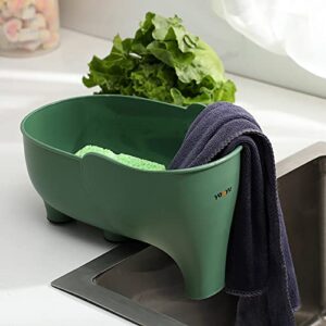 kekafu Kitchen Sink Drain Basket Elephant Drain Basket Polypropylene Drain Basket Kitchen Storage Everyone