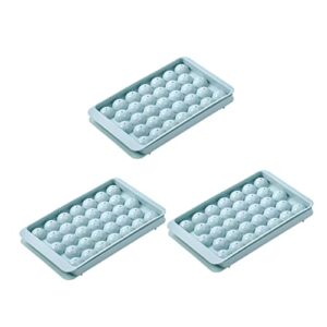 iplusmile 3pcs 33 ice molded ice box silicone ice trays plastic pallets sphere ice molds wave ice making silicone andy molds silicone chocolate molds pp blue ice cube tray mold ice cube mold