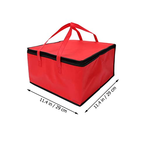 Thermal Food Bag Insulated Food Delivery Bag Insulated Pizza Delivery Bags Grocery Shopping Bags Thermal Tote Cooler Keep Food Warm Catering Bags for Seafood Cake Hot Food