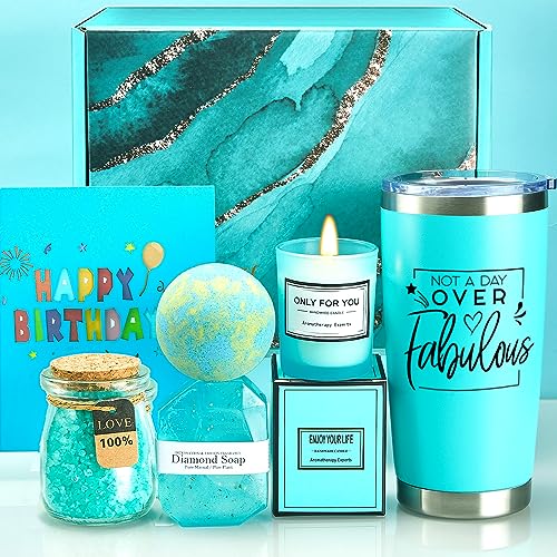 Birthday Gifts for Women/Men, Relaxing Spa Gifts Basket Set, Mothers Birthday Gifts, Unique Christmas Birthday Gifts Ideas for Women, Sister, Female Friends, Coworker, Teacher, Nurse, Wife, Daughter