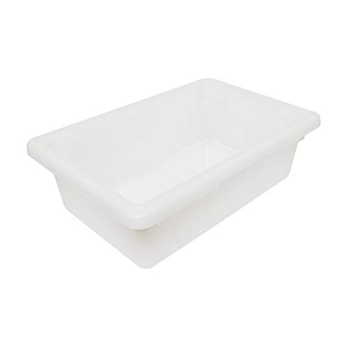 Thunder Group PLFB121806PP Food Storage Box, 3 Gallon, 12"x 18" x 6", Built-in Handle, withstands Temperature -40° to 160°F, Stain Resistant, Dishwasher Safe, Pack of 12