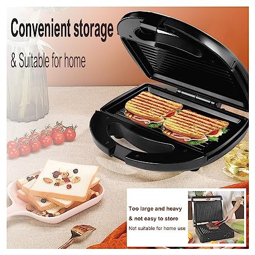 Sandwich machine Electric Sandwich Machine Waffle Machine Hot Dog Machine Breakfast Machine (Color : Waffle Maker, Size : UK)