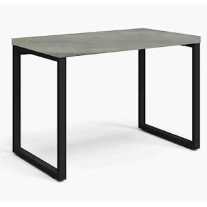 Steel Square Table OLegs - 28.5”High x 24”Wide with Cross Bar, Create The Perfect workspace or Interior Design Addition with a Pair of Contemporary Square Profile Table Legs That Instantly Standout.